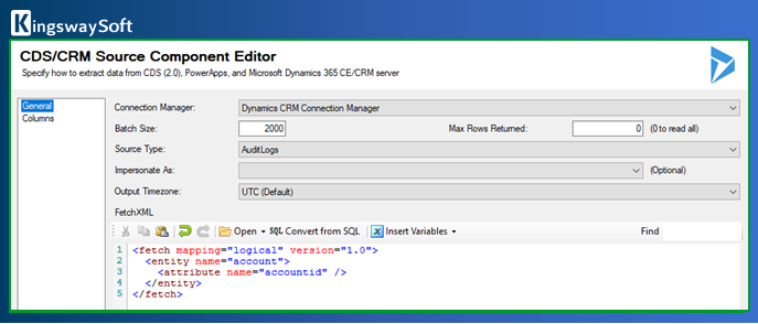 Extracting Audit Logs for Multiple CRM Entities